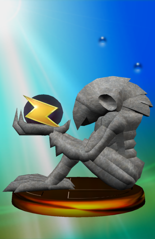 File:Chozo Statue Trophy.png - SmashWiki, the Super Smash Bros. wiki