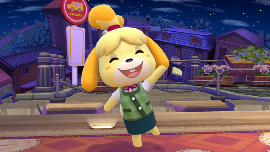 File:SSB4 - Isabelle.jpg - SmashWiki, the Super Smash Bros. wiki