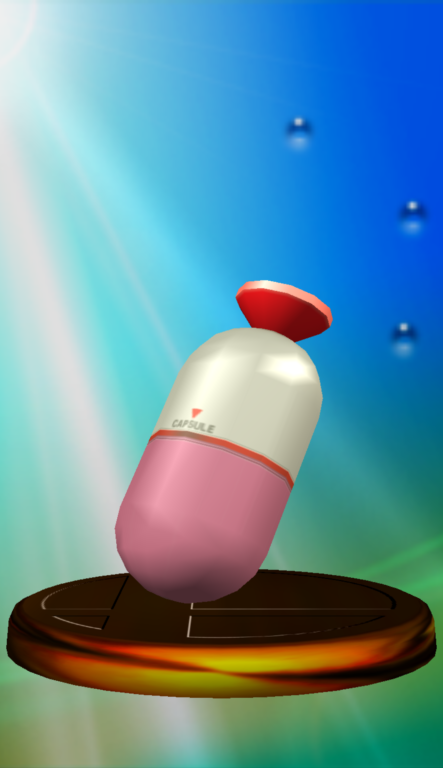 File:Capsule Melee Trophy.png - SmashWiki, the Super Smash Bros. wiki