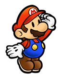 File:Brawl Sticker Mario (Super Paper Mario).png - SmashWiki, the Super ...