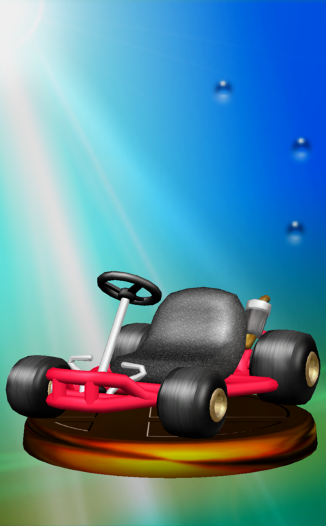 File:Racing Kart Trophy Melee.png - SmashWiki, the Super Smash Bros. wiki