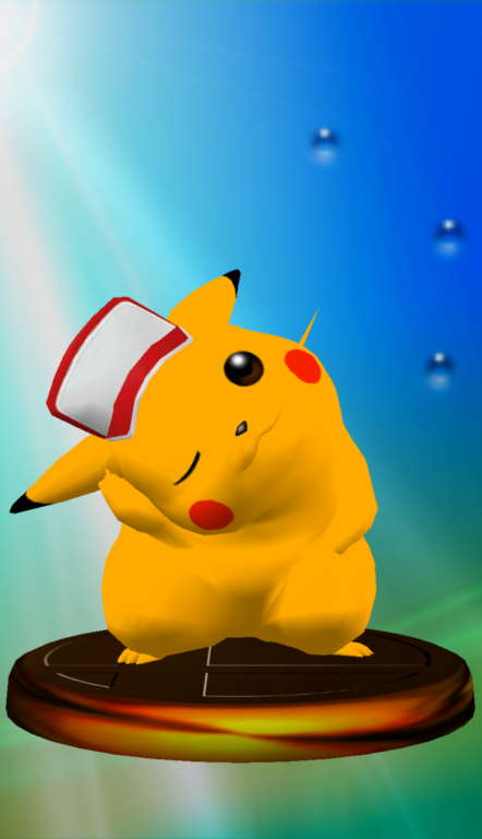 File:Pikachu Trophy (Smash 2).png - SmashWiki, the Super Smash Bros. wiki