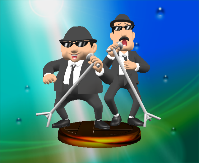 File:Runaway Bros Trophy Akaneia.png - SmashWiki, the Super Smash Bros ...