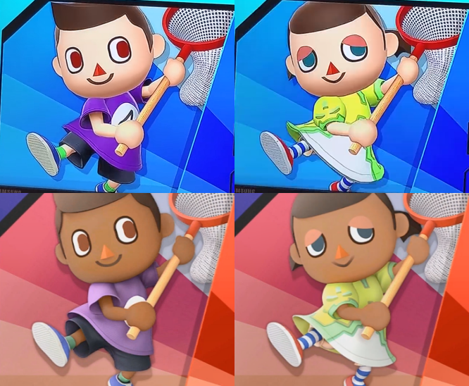 File:Villager's cut palettes.png - SmashWiki, the Super Smash Bros. wiki