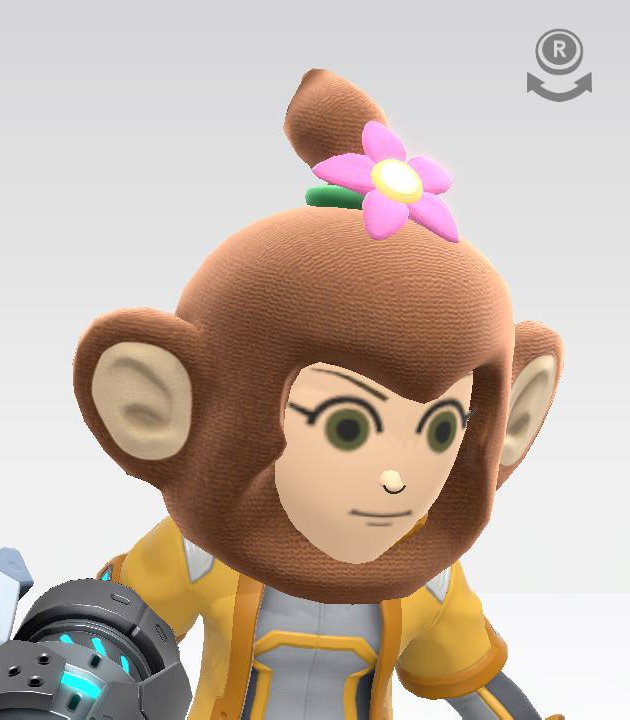 File:SSBU Monkey Hat (F).jpg - SmashWiki, the Super Smash Bros. wiki