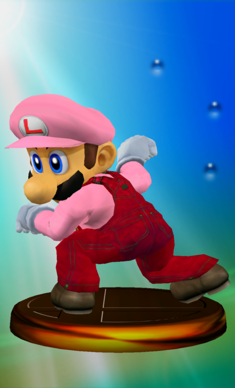 File:Luigi Trophy (Smash 2).png - SmashWiki, the Super Smash Bros. wiki