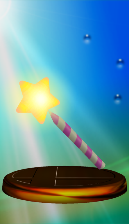 File:Star Rod Trophy Melee.png - SmashWiki, the Super Smash Bros. wiki