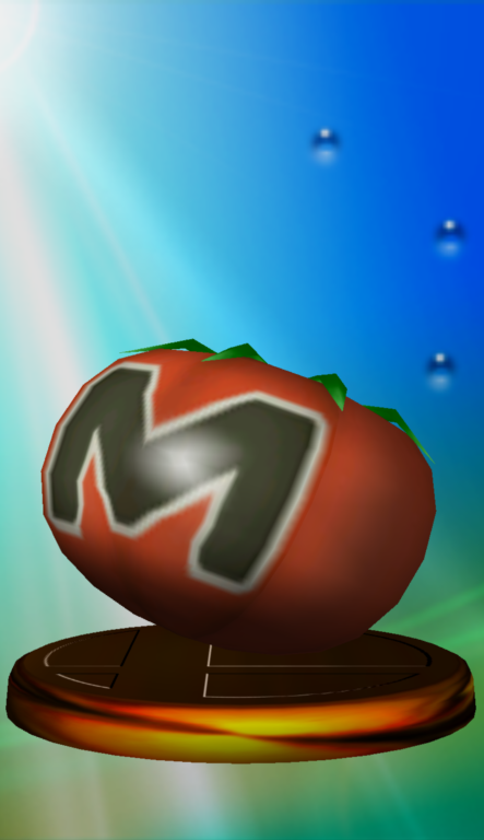File:Maxim Tomato Trophy Melee.png - SmashWiki, the Super Smash Bros. wiki