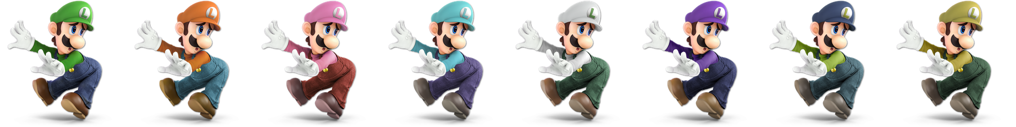 Strawberry Luigi (Luigi Texture) - Custom Mario Kart