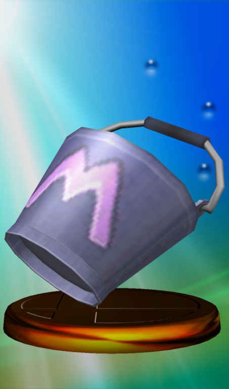 File:Bucket Trophy Melee.png - SmashWiki, the Super Smash Bros. wiki