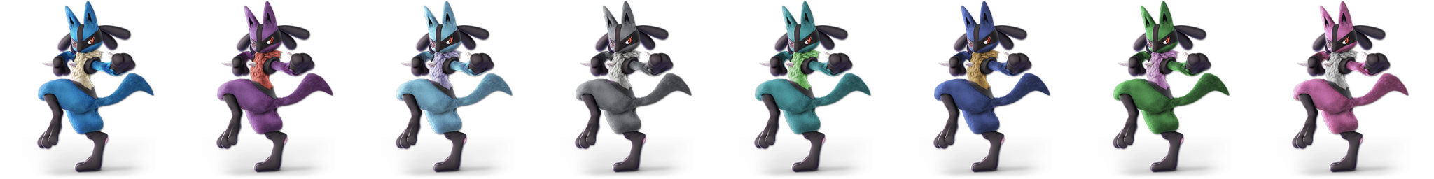 File:Lucario Palette (SSBU).png - SmashWiki, the Super Smash Bros. wiki