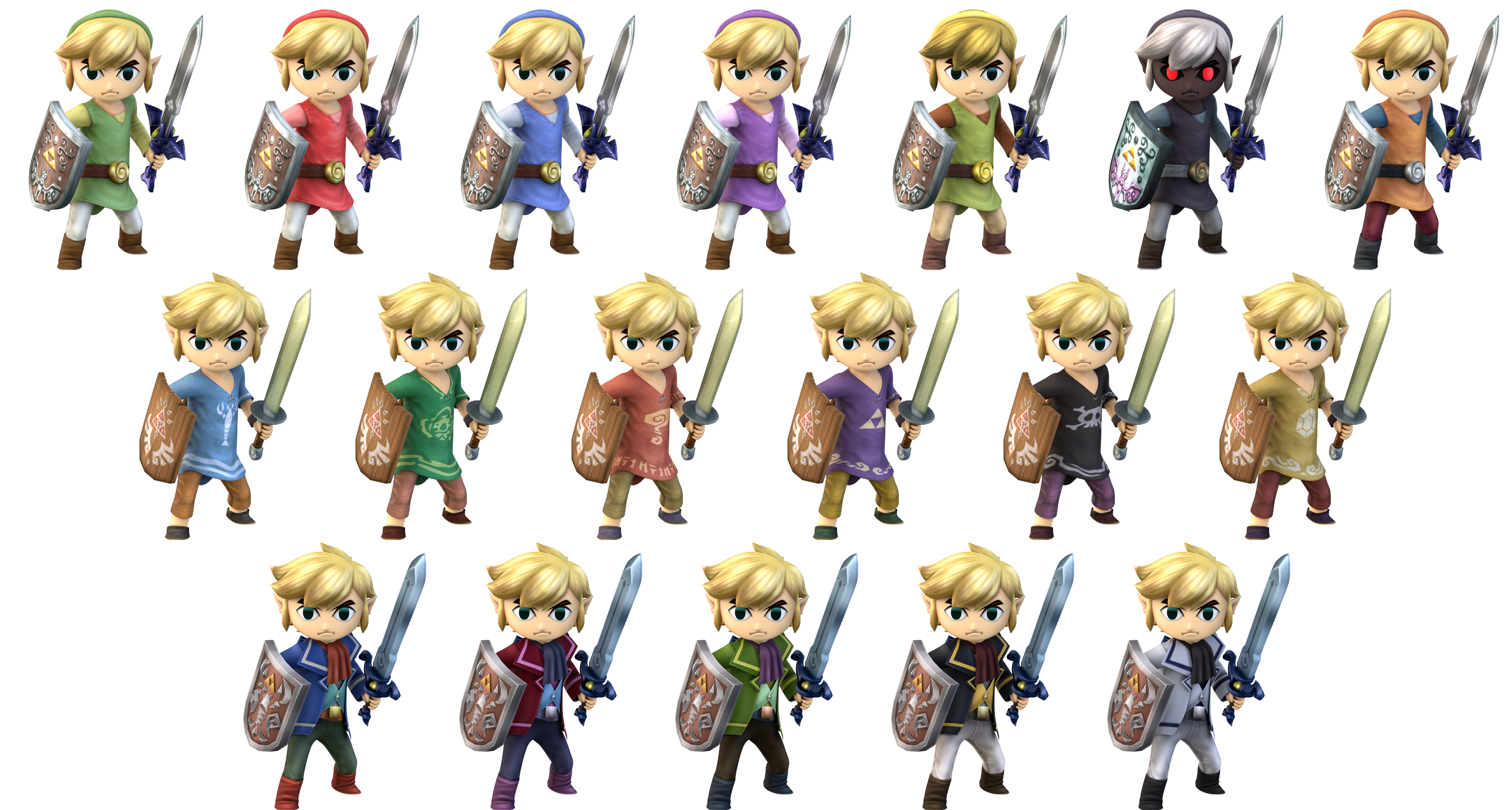 Toon Link (PM) - SmashWiki, the Super Smash Bros. wiki