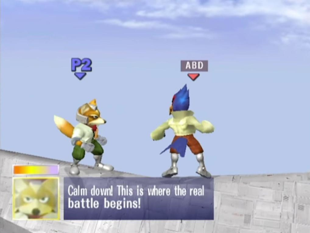 File:Taunts-Melee-Falco-SmashTaunt.png - SmashWiki, the Super Smash ...