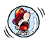 File:Brawl Sticker Bubble Baby Mario (Yoshi's Island).png - SmashWiki ...