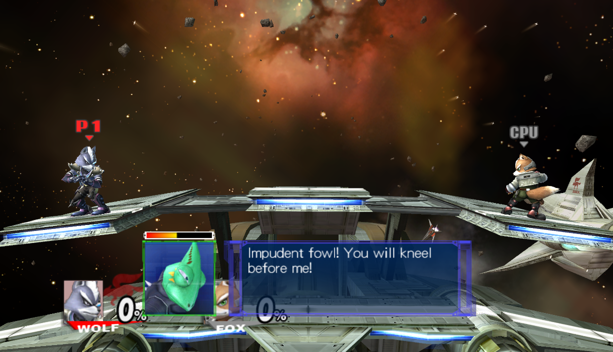 File:Taunts-Brawl-Wolf-SmashTaunt.png - SmashWiki, the Super Smash Bros ...