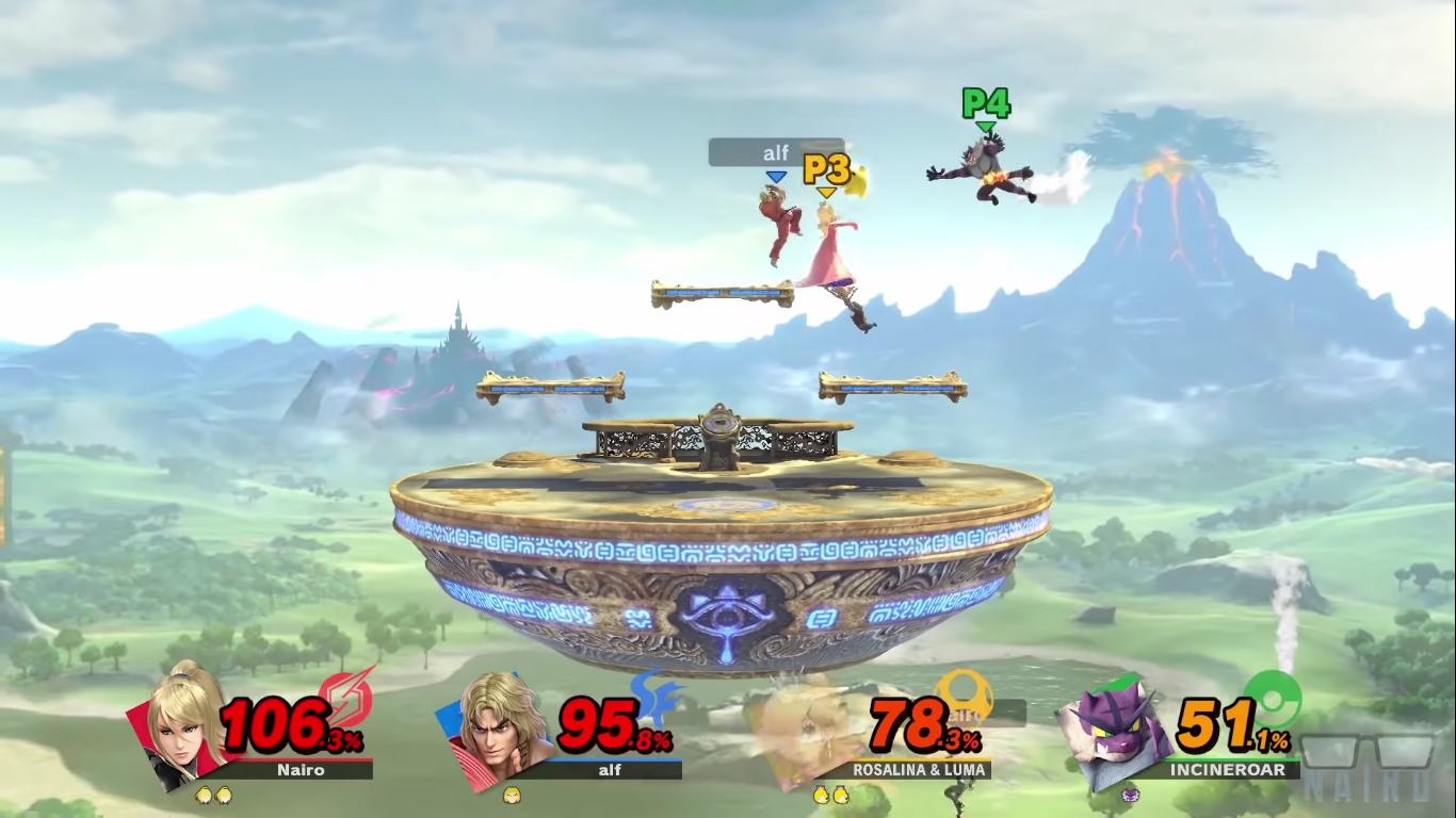 File:SSBU-Great Plateau TowerBattlefield.png - SmashWiki, the Super ...