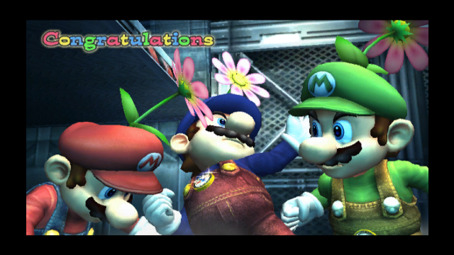 File:Mario Congratulations Screen All-Star Brawl.png - SmashWiki, the ...