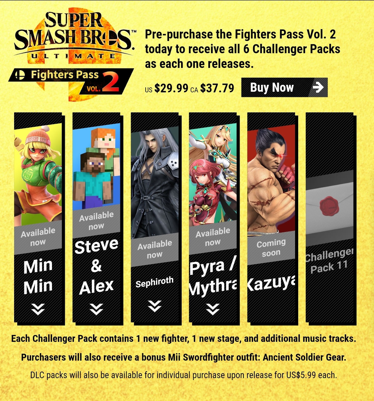 File:Fighters Pass Vol. 2 Fighters.jpg - SmashWiki, the Super Smash ...