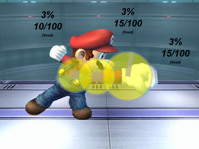Mario (SSBB)/Neutral attack/Hit 1 - SmashWiki, the Super Smash Bros. wiki