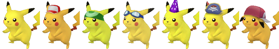 Pikachu Smash Bros 64