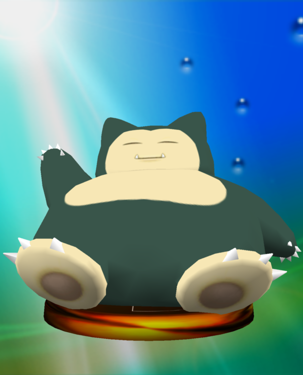 File:Snorlax Trophy Melee.png - SmashWiki, the Super Smash Bros. wiki
