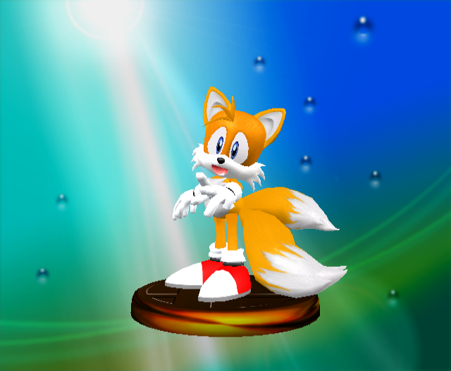 File:Tails (Classic) Trophy Akaneia.png - SmashWiki, the Super Smash ...