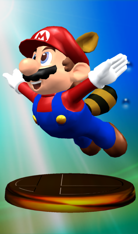 File:Raccoon Mario Trophy Melee.png - SmashWiki, the Super Smash Bros. wiki