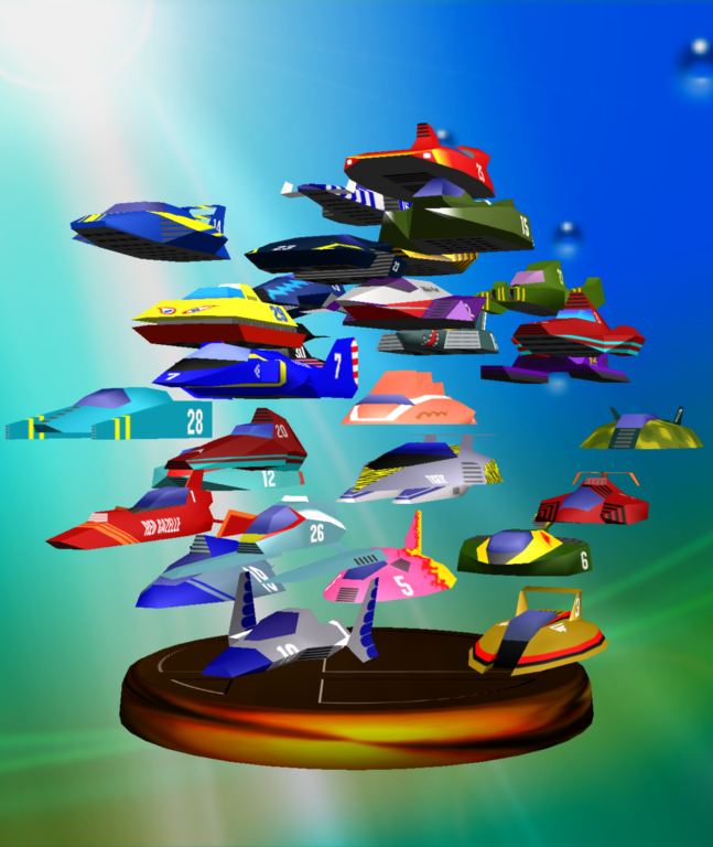 File:F-Zero Racers Trophy Melee.png - SmashWiki, the Super Smash Bros. wiki