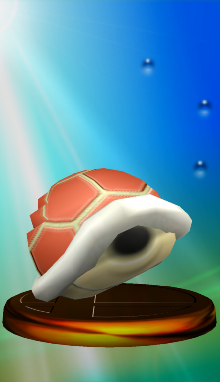 File:Red Shell Trophy Melee.png - SmashWiki, the Super Smash Bros. wiki