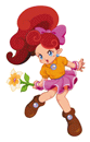 File:Brawl Sticker Flower Fairy Lip (Nintendo Puzzle Collection).png ...