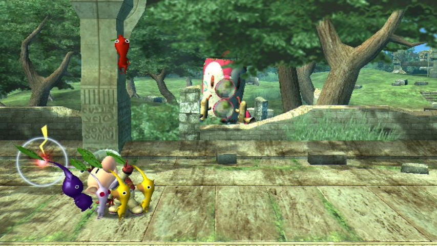 File:Hocatate Ship and Olimar Outside the Ancient Ruins.jpg - SmashWiki ...