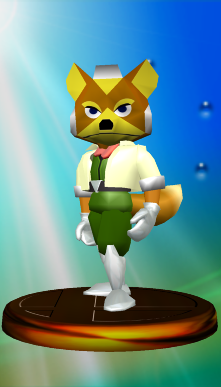 File:Fox Trophy Melee.png - SmashWiki, the Super Smash Bros. wiki