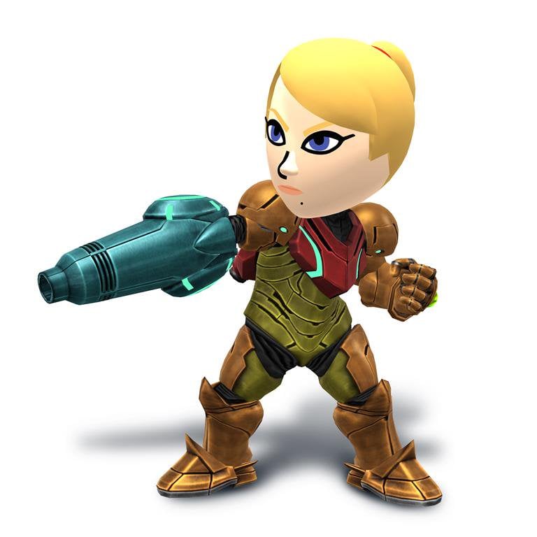 File:SSB4 Mii Fighter Samus Armor.jpg - SmashWiki, the Super Smash Bros ...