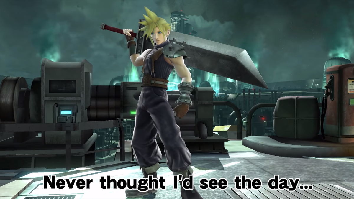 File:Cloud trailer.png - SmashWiki, the Super Smash Bros. wiki
