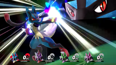 Mega Evolution (Lucario) - SmashWiki, the Super Smash Bros. wiki