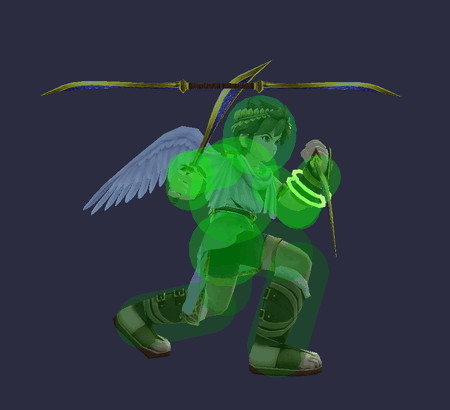 Pit (SSBB)/Back throw - SmashWiki, the Super Smash Bros. wiki