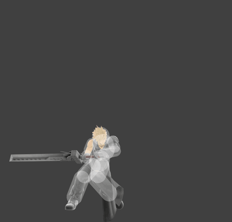 Cloud (SSBU)/Hitboxes - SmashWiki, the Super Smash Bros. wiki