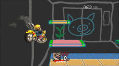Wario Bike - SmashWiki, the Super Smash Bros. wiki
