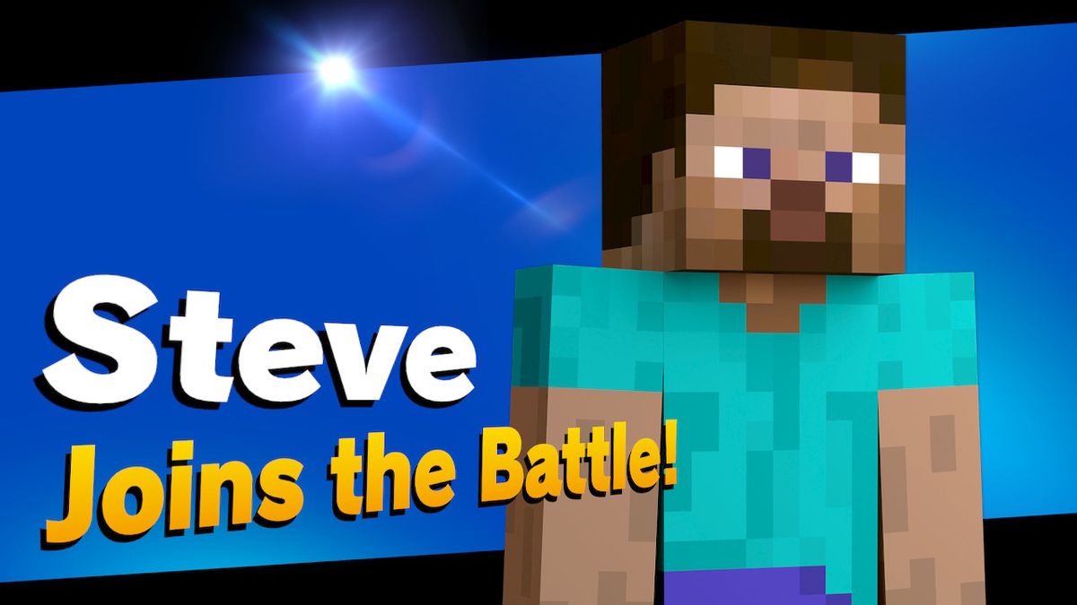 File:Steve unlock notice SSBU.jpg - SmashWiki, the Super Smash Bros. wiki