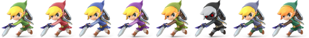 Toon Link Super Smash Bros