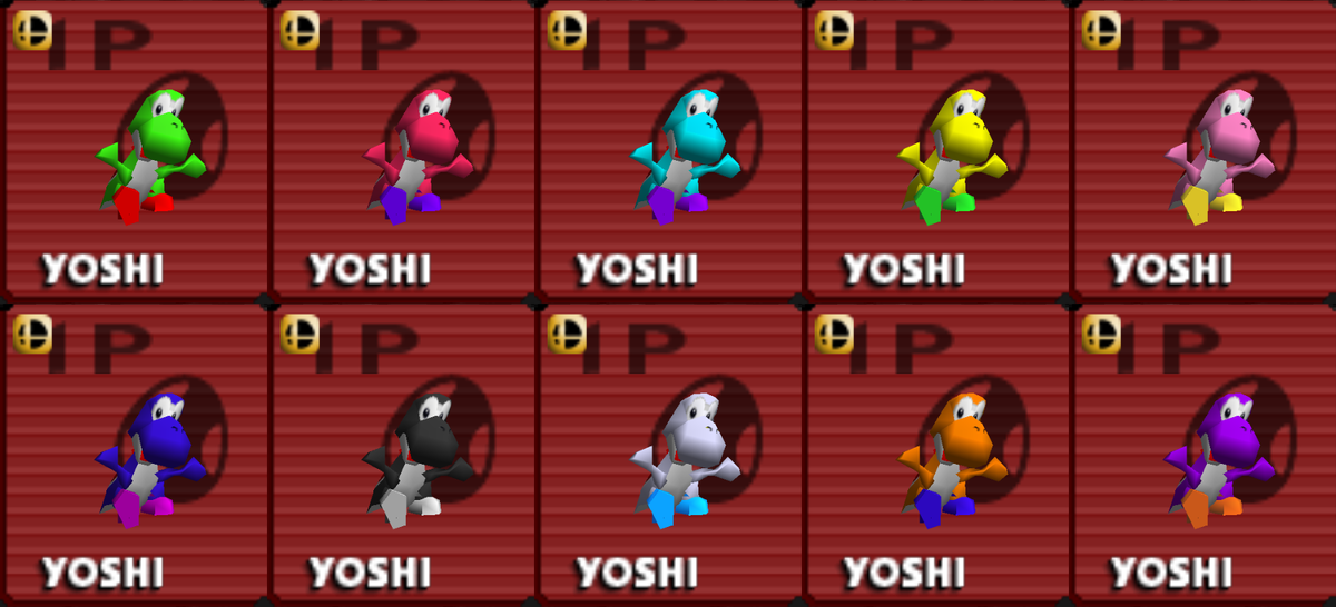 File:SSB64 Remix alts Yoshi.png - SmashWiki, the Super Smash Bros. wiki