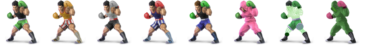 File:Little Mac Palette (SSBU).png - SmashWiki, the Super Smash Bros. wiki