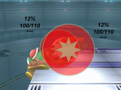 Yoshi (SSBB)/Hitboxes - SmashWiki, the Super Smash Bros. wiki