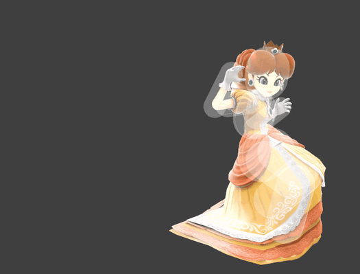 Daisy (SSBU)/Back aerial - SmashWiki, the Super Smash Bros. wiki