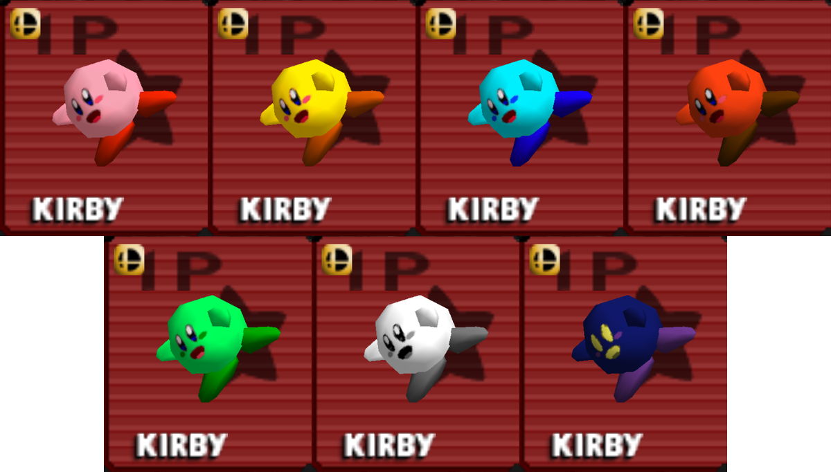 File:SSB64 Remix alts Kirby.png - SmashWiki, the Super Smash Bros. wiki