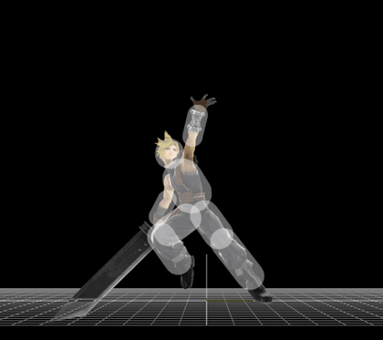 Cloud (SSB4)/Up throw - SmashWiki, the Super Smash Bros. wiki