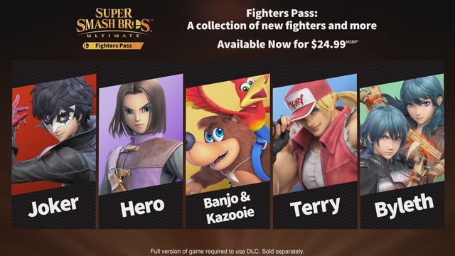 File:Complete fighters pass v1.jpg - SmashWiki, the Super Smash Bros. wiki
