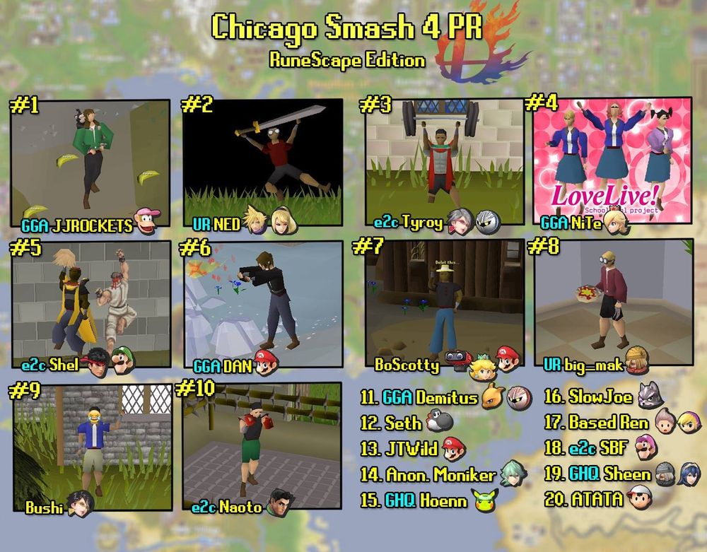 Chicago Power Rankings - SmashWiki, the Super Smash Bros. wiki