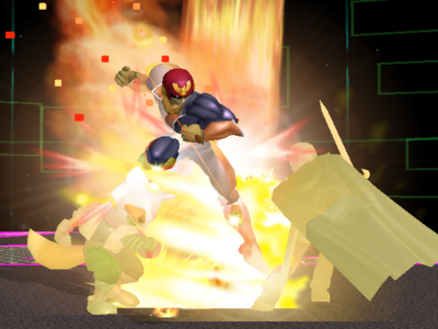 Falcon Kick - SmashWiki, the Super Smash Bros. wiki