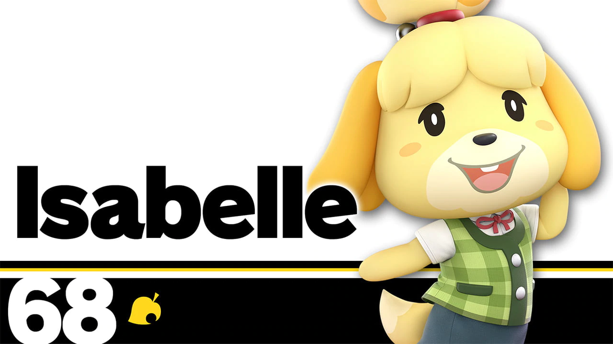 File:SSBU Isabelle Number.png - SmashWiki, the Super Smash Bros. wiki